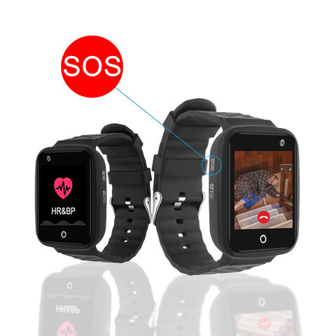 Bulk Buy China Wholesale 4g Sos Elderly Watch Fall Detection Gps Tracker Bracelet Emergency ...