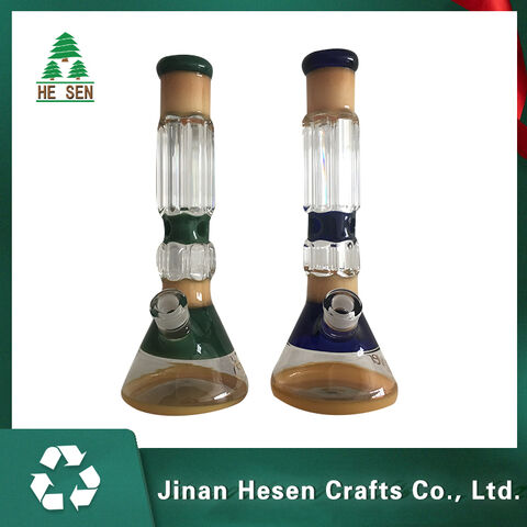 Simple Design Glass Bong Hookah Bottle Hookah Shisha Glass Silicone ...