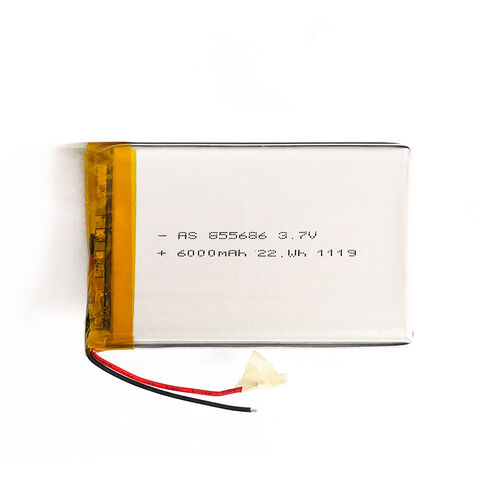 Factory Direct Sales Rechargeable Battery 855686 3.7v 6000mah Lithium ...
