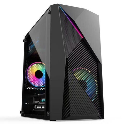 Gaming Server Pc Case Tempered Glass Atx Computer Case Usb3.0 Desktop ...