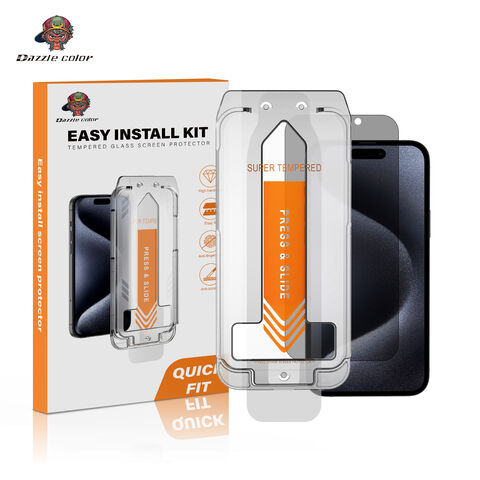 Bulk Buy China Wholesale Dust Free Tempered Glass Applicator Box Screen ...