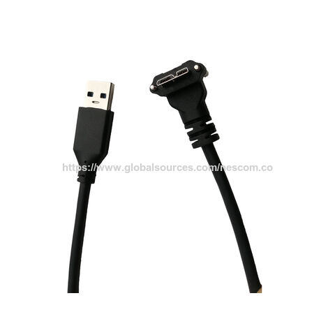 Black Industrial Camera Usb Cable Data Transmission Cable, 27w(9v/3a ...