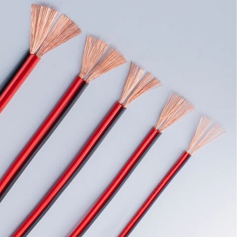 Factory Direct High Quality China Wholesale Red Black Speaker Wire ...