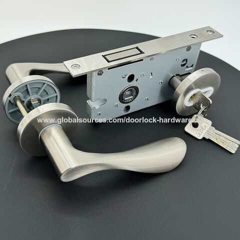 Security Interior Door Handle Lock Set Mute Doorlock Supplier Oem Wooden Lever Handle Factory Expore China Wholesale Door Lock and Mortise Lock Wooden Door Lock Bedroom Door Lock Handles Globalsources...