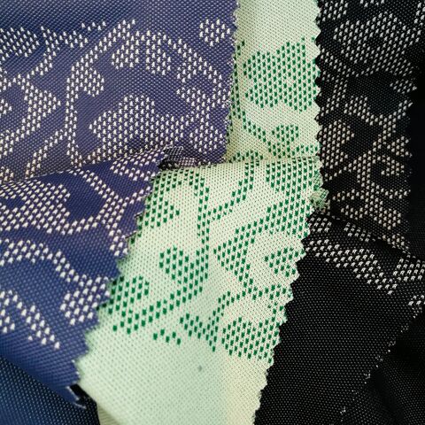 Jacquard Body Mapping 100% Poly 2-tone Interlock Fabric With Wicking $5 ...