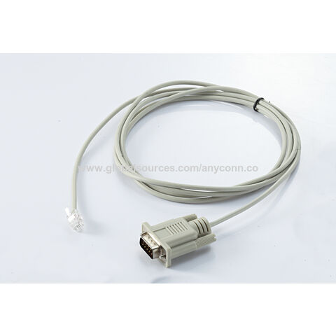 9pin-rj10,ul2464,three Core Bundle,registered Jack,d-sub Connect, Rj10 ...