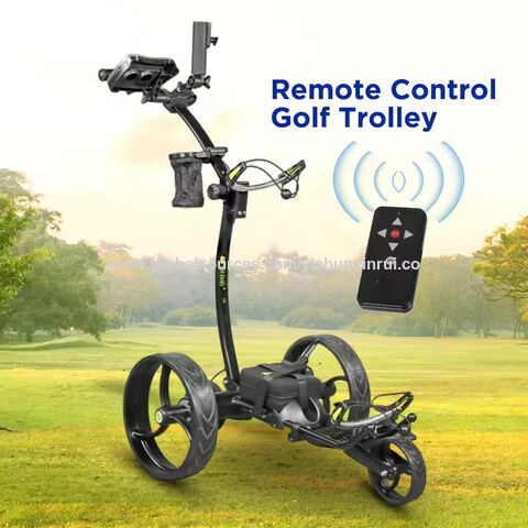 Golf Cart Prices Electric Titanium Alloy Trolley With Remote Control ...