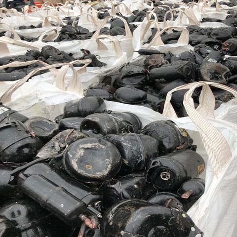 Used Refrigerator Compressor Scrap, Used Electric Motor Scrap ...