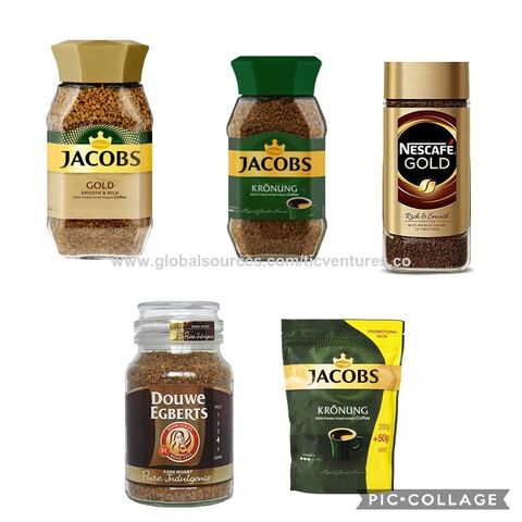 Wholesale Original Jacobs Kronung Decaf Instant Coffee - 100g Free ...