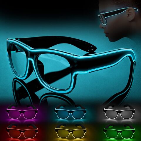 Led Luminous Glasses, Rechargeable Led Glasses, Wireless Party Glasses ...
