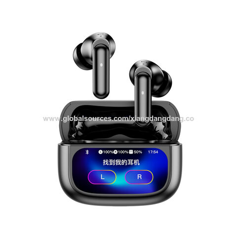 Smart Screen Headphone Hq Sound Anc+enc Transparencytws Earbuds ...