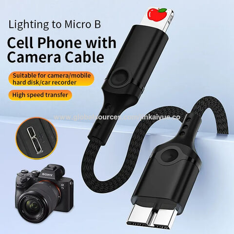 2024 New Product High Speed Data Transmission 8 Pin To Micro B Port ...