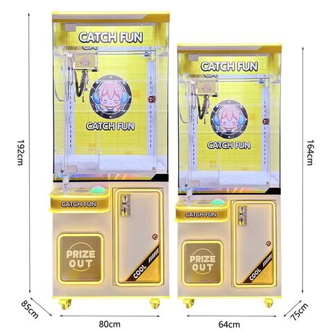 Electronic Mini Crane Claw Machine Coin Operated Gift Vending Machine ...