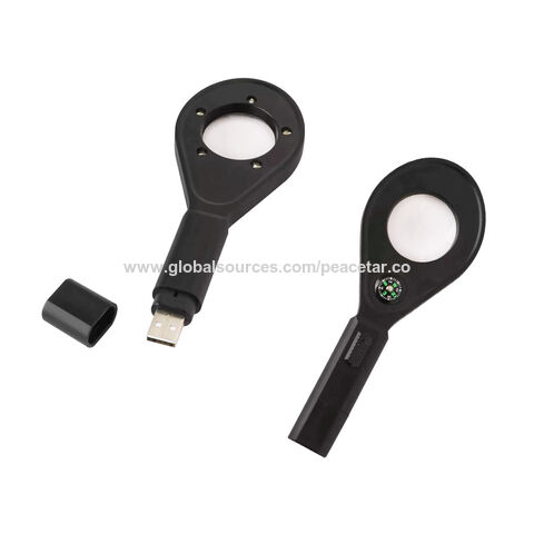 Buy Hong Kong SAR Wholesale Usb Rechargeable Pocket Magnifier With 5 ...