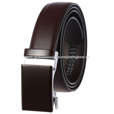 Best Selling Custom Logo Automatic Buckle Genuine Leather Belts ...