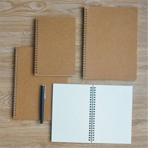 Factory Direct High Quality China Wholesale Custom Kraft Paper Horizontal A5 Notebooks $1.33 ...