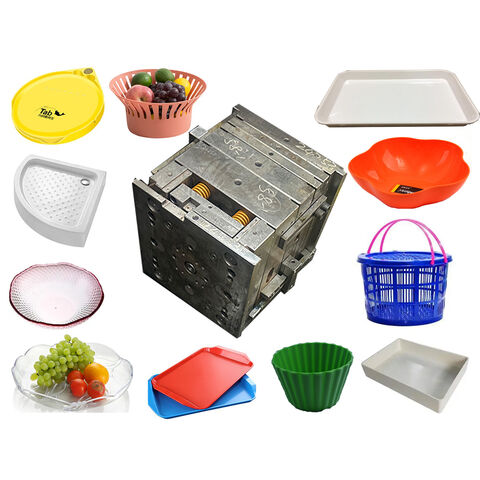 Source Factory Custom Plastic Serving Tray Round Serving Tray Serving ...