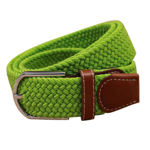 Personalized Colored Cotton Braided Belts - Expore China Wholesale ...