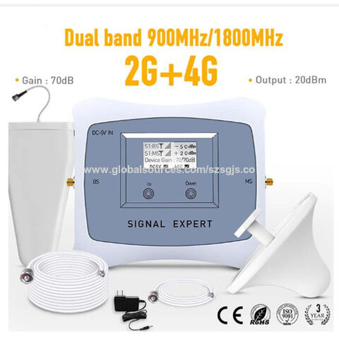 Dual Band 900/1800mhz Mobile Phone Signal Repeater Amplifier Booster ...
