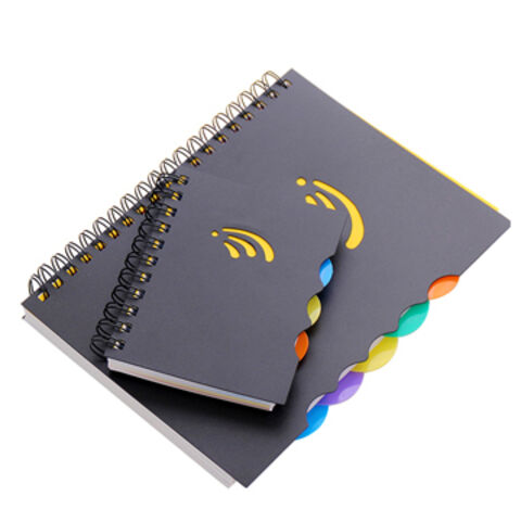 Popular Customized Logo Printed Kraft Paper Spiral Notebooks - Buy ...