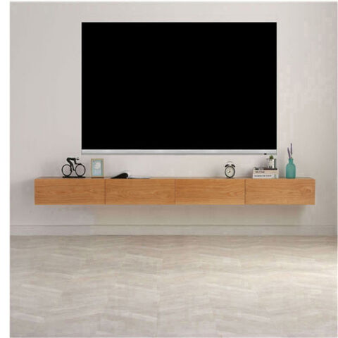 Simple Tv Wall Mount Stand Cabinet Furniture Suspended Panel Television ...
