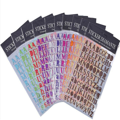 Oem Welcome Custom Removable Letter Alphabet Gel Sticker - $0.58 ...