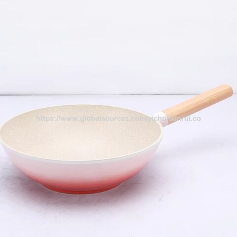 Light Luxury Household 30cm Aluminum Alloy Frying Cookware Non Stick ...