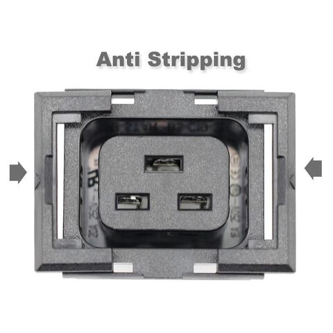 15a 250v Iec 320 Power Socket C19 Lockable Anti Tripping Pdu Outlet ...
