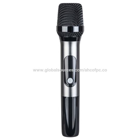 U57 Wireless Dual-channel Microphone Rechargeable Metal Studio Mic For ...