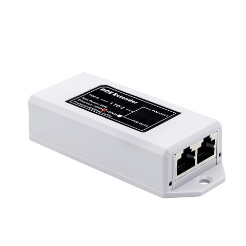 Hot Sales Standard 1input 2 Output Poe Repeater Extender Rj45 100m ...