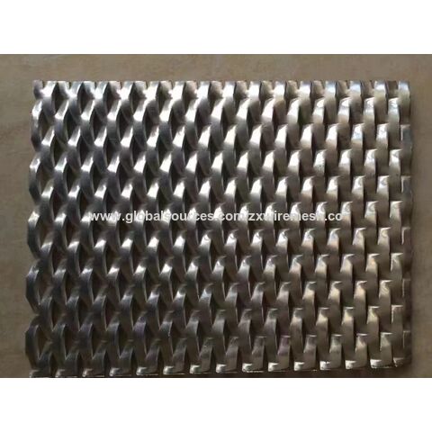 Decorative Open Grid Expanded Metal Mesh Ceiling/metal Sheet Mesh ...