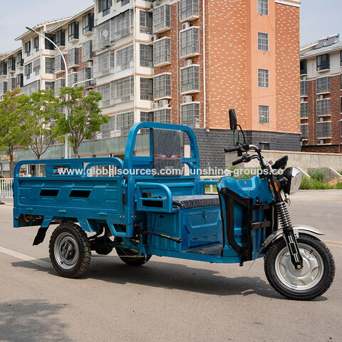 Freight Load King Electric Tricycle Manufacturer Supplies Large Cargo ...