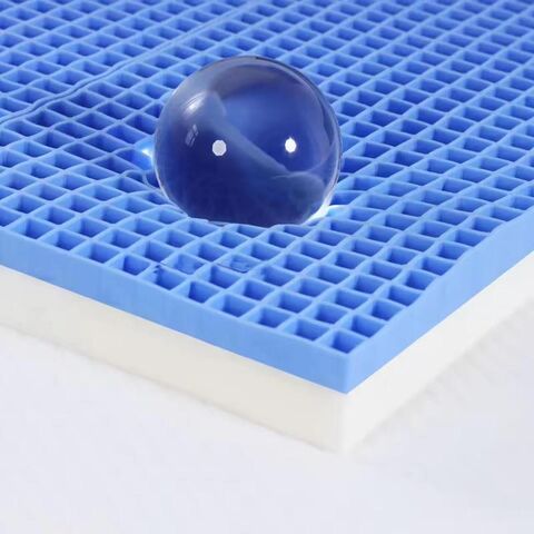 China Supply Tps Sebs Memory Foam Purple Poe 4d Air Fiber Spring Sponge ...