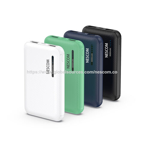 Factory Direct High Quality China Wholesale Nescom Power Banks 5000mah ...
