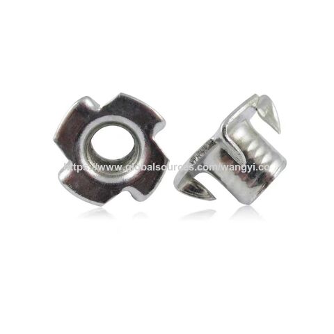 Screw Nut Manufacturer Carbon Steel Galvanized Wood Insert T-nut M3-m10 ...