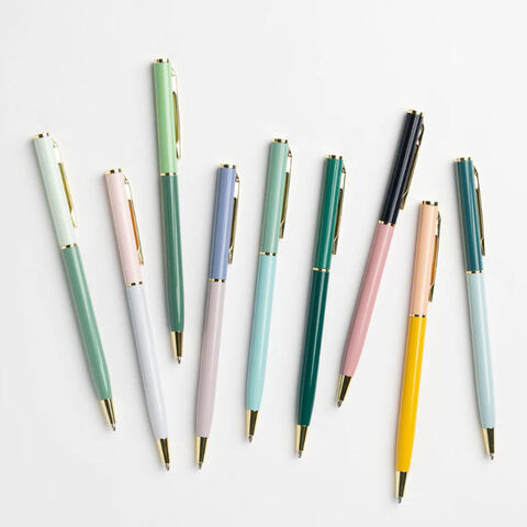 Factory Direct High Quality China Wholesale Luxury Slim Twist Ballpoint ...