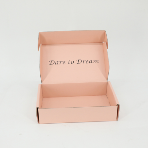 24lw Cosmetic Custom Boxes Corrugated Cardboard Paper Mailer Box With ...