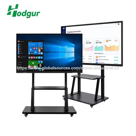 Hodgur 55/65/75/86/98/100inch Led Touch Screen Smart White Board Design For School Conference ...