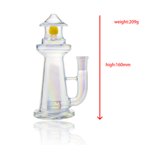 Wholesale Lighthouse Theme Glass Bong Oil Dab Rig Water Pipe For ...