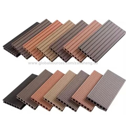 Buy China Wholesale Factory Waterproof Round Hollow 3d Wpc Swimming Pool Decking Co-extrusion ...