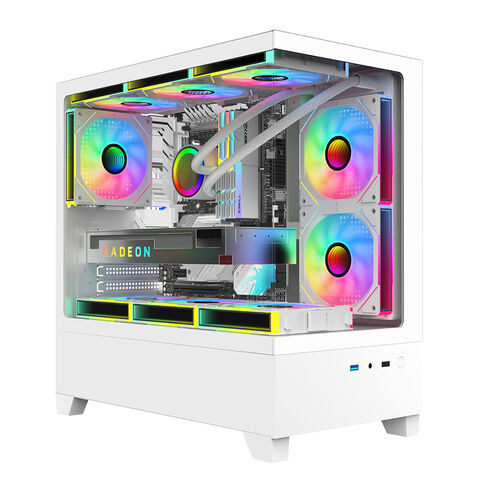 Ruix Carnival Plus-white High Quality Customizable Computer Case Atx ...