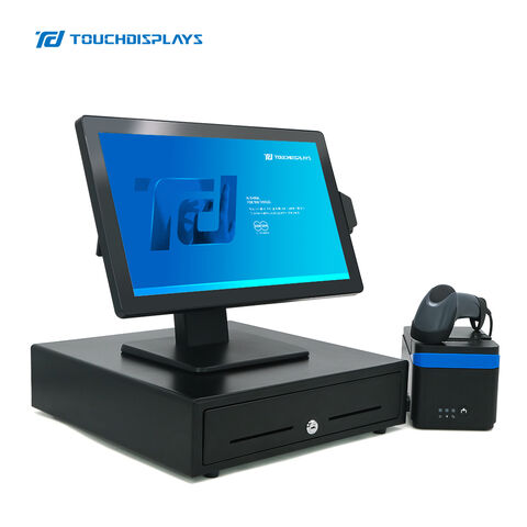 Oem Odm 18.5 Inch Pos Machine With Thermal Printer For Retails Pos ...