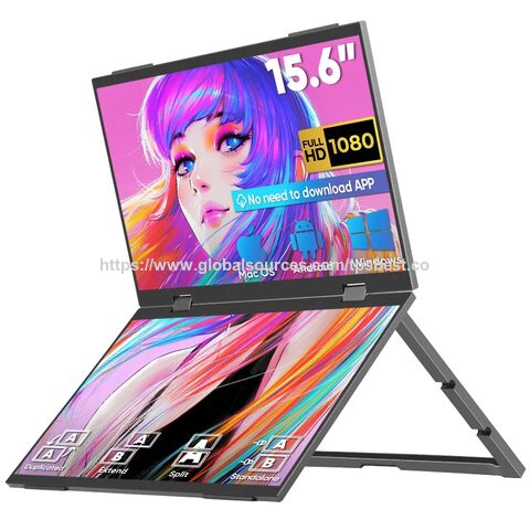 Hot Sale The Triple Portable Dual Gaming Laptop Usb Monitor With ...