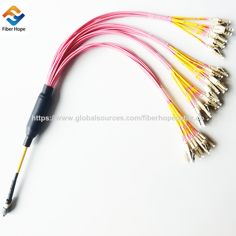 Buy China Wholesale 48core Breakout Mtp-lc Jumpers Mtp-lc Patch Cord ...