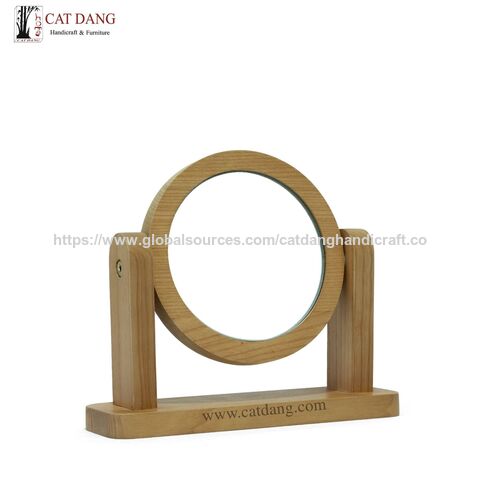 Buy Vietnam Wholesale Oem & Odm Ash Wood Mirror, Natural Wood Looking ...