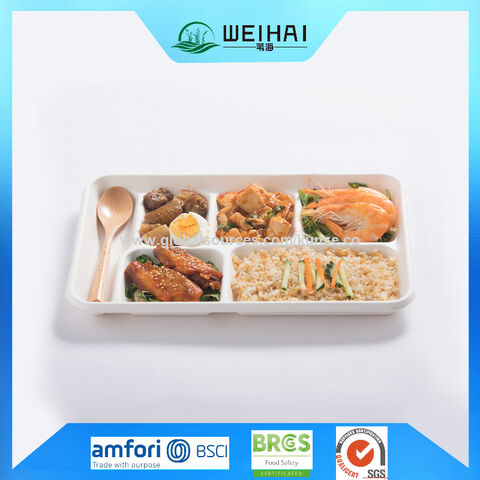 Food Packaging Trays Paper Trays 233*132*45mm 850ml Salad Bowl ...