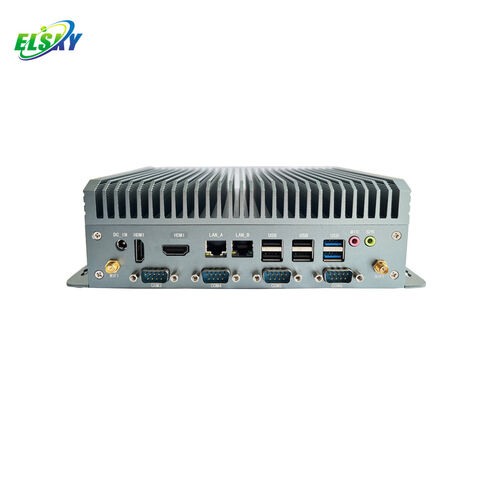 Elsky Oem Fanless Industrial Computer Pc Supports Intel Whiskey Lake 8th Comet Lake 10th Tiger ...
