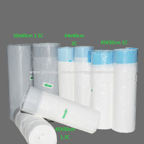 Wholesale Custom Printed Plastic Waste Rubbish Bag In Rolls Garbage ...