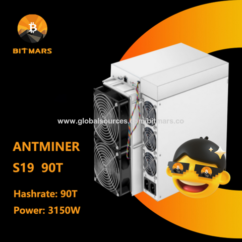 2024 Factory Price Miner Antminer S19 90t 95t 86t Mining Bitcoin Erver ...