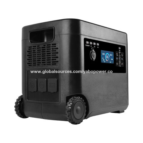 Yabo Potable 3000w Best Portable Power Station For Home Solar Generator System, Solar Generator ...